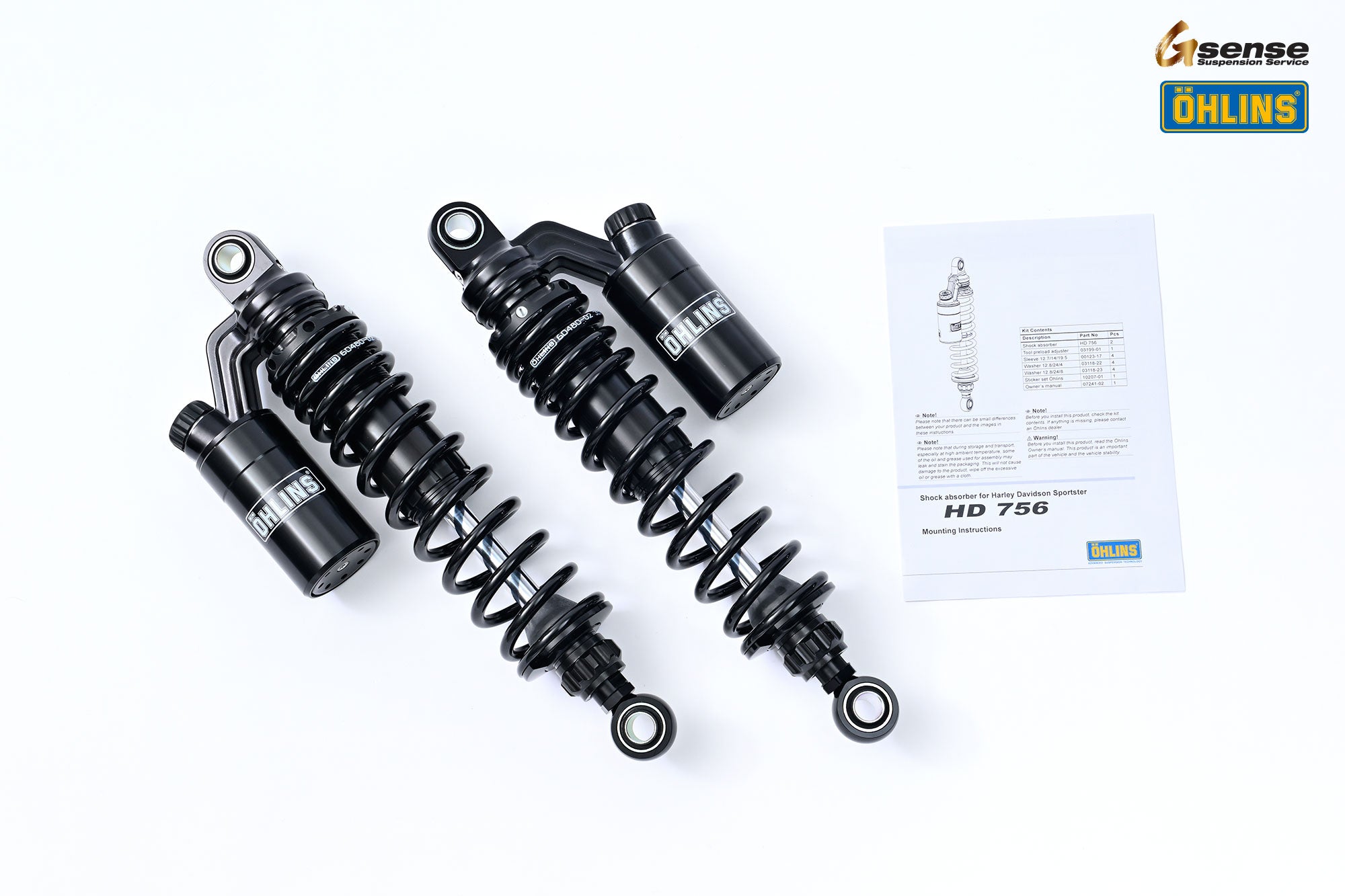 OHLINS HD756 S36PR1C1L Blackline – OHLINS日本国内正規代理店 G sense Web store