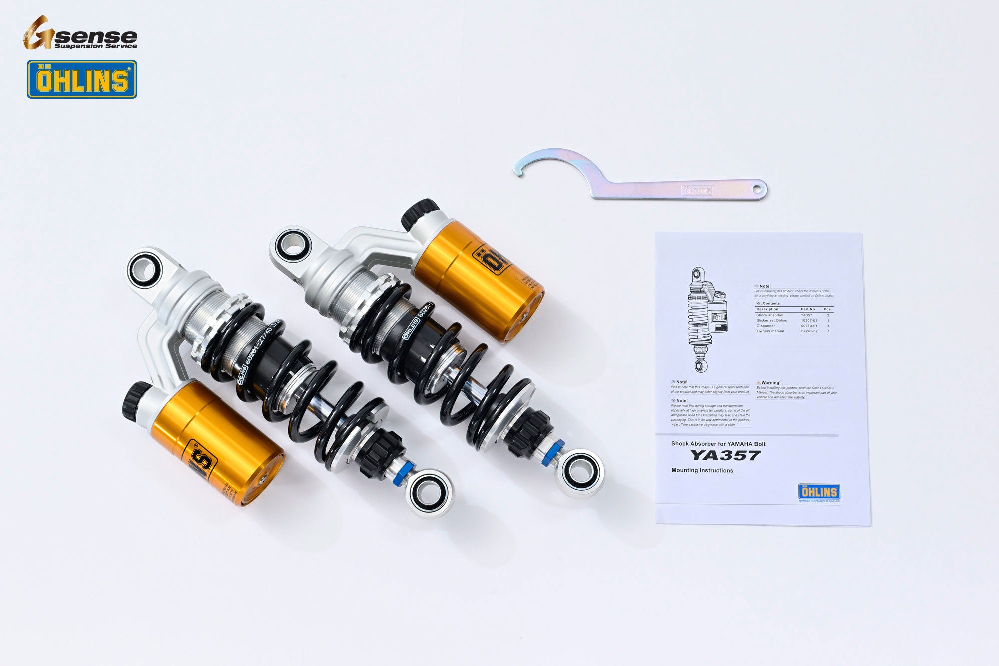 OHLINS YA357 S36PR1C1L – OHLINS日本国内正規代理店 G sense Web store
